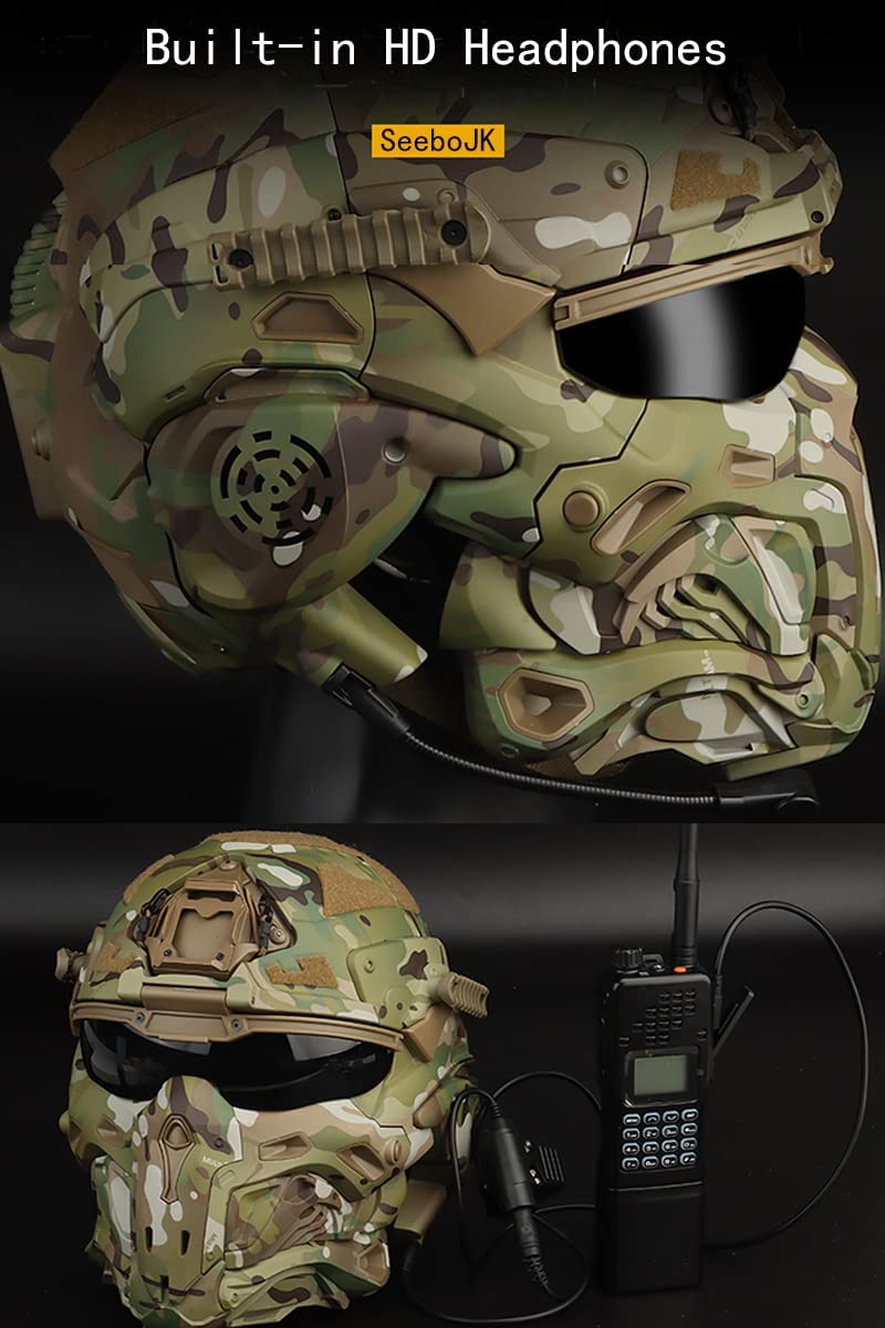 Mua SeeboJK Ronin Assault Helmet Suit, Multifunctional Adjustable Full ...