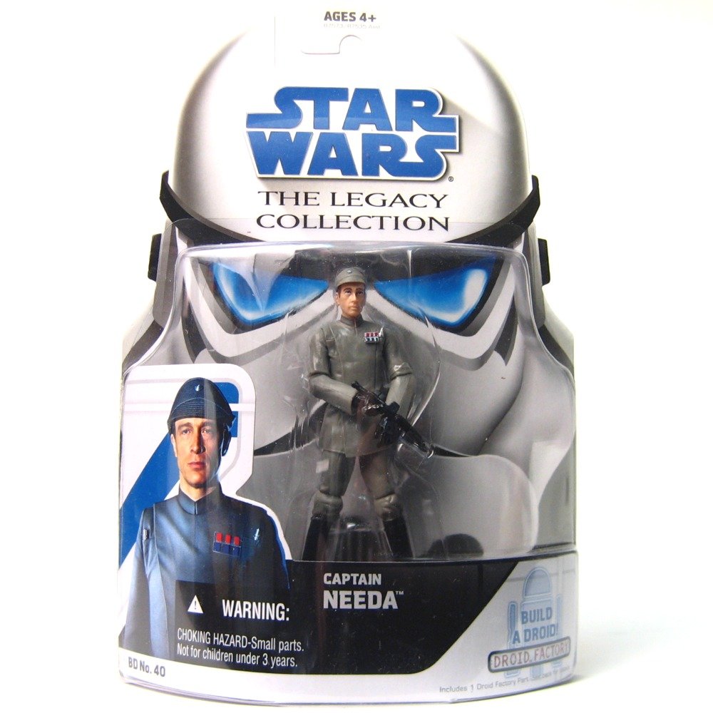 Amazon.com: Star Wars the Legacy Collection Captain Needa: Toys & Games