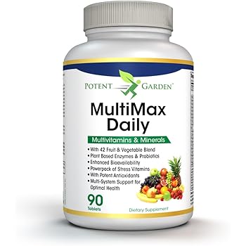 Amazon.com: MultiMax Daily Multivitamin for Women and Men - Best Whole ...