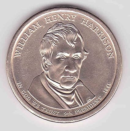 2009 Harrison Presidential $1 Choice About Uncirculated Details at ...