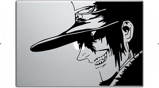 Amazon.com: Hellsing Alucard Face Vinyl Decal for 15" Macbook/Car: Home ...