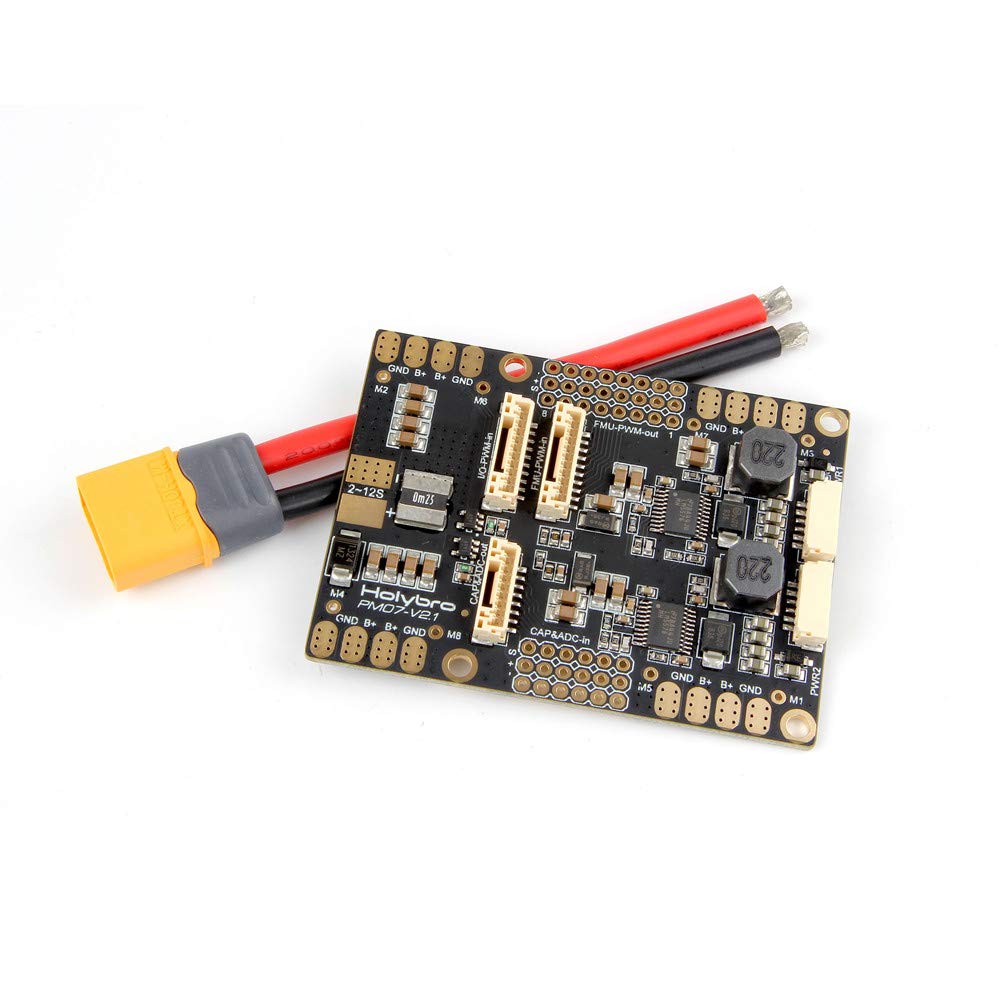 HolyBro PM07 Power Management PM Module w/ 5V UBEC Output for Pixhawk 4 ...