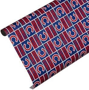 Amazon.com : MLB Chicago Cubs Team Wrapping Paper : Sports Fan Wallets ...