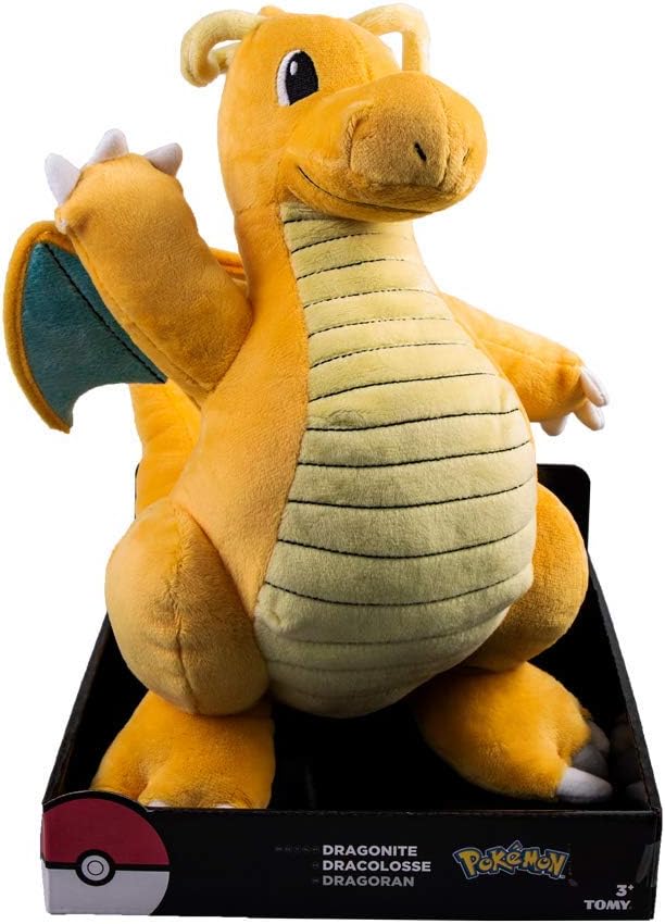 Pokemon Tomy Dragonite 30cm Plush: Amazon.co.uk: Toys & Games