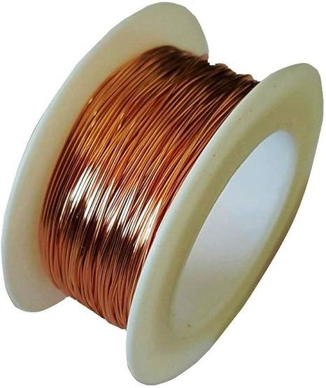 Amazon.com: Wholesale 26 Ga Solid Copper Wire 100 Ft. Spool - Dead Soft ...