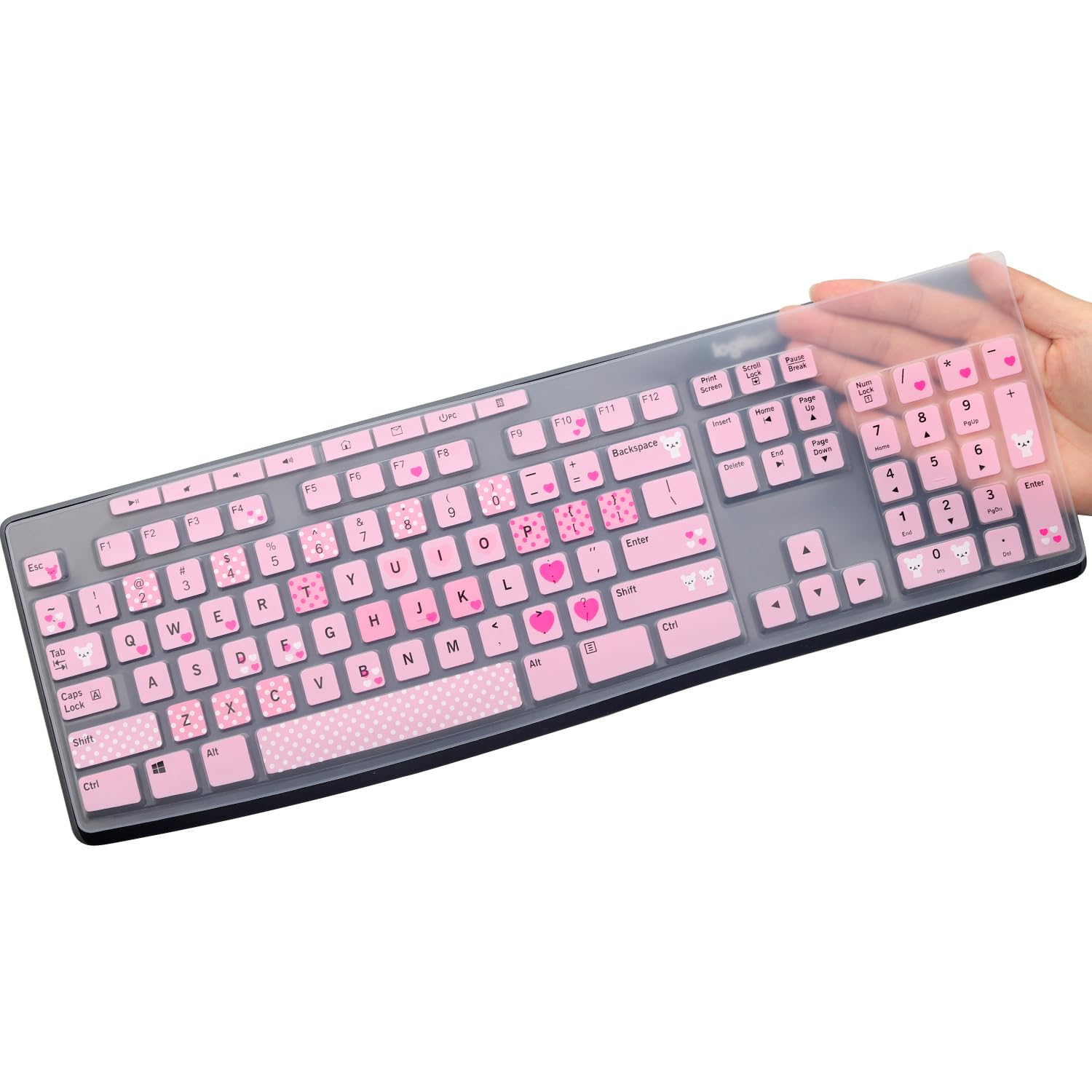 Keyboard Cover for K270 Wireless Keyboard, Logitech MK295 MK275 MK270 ...