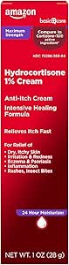 Amazon.com: Amazon Basic Care Maximum Strength Anti-Itch Cream ...