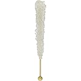 Amazon.com : White Rock Candy Crystal Sticks - Original Sugar Flavored ...