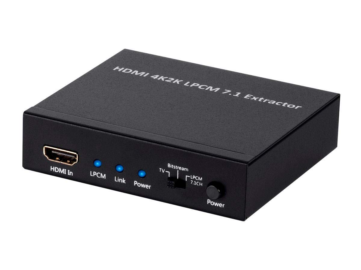 Monoprice BlackbirdTM 4K Series 7.1 HDMI Audio Extractor for sale ...