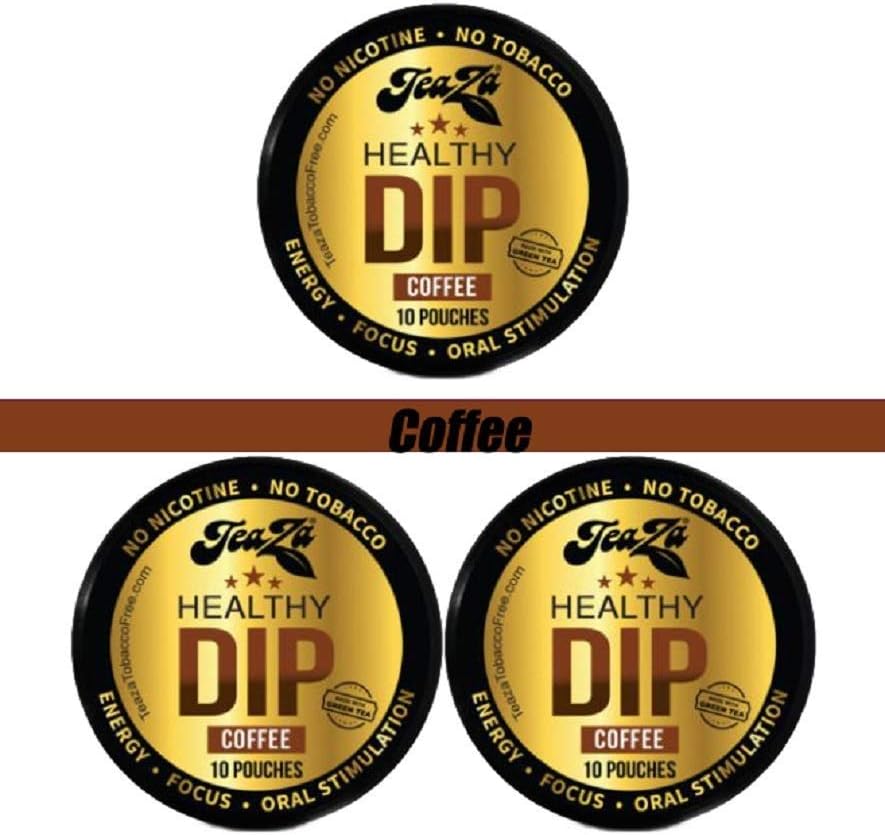 Amazon.com: TeaZa Herbal Energy Supplement Healthy Tobacco Dip ...