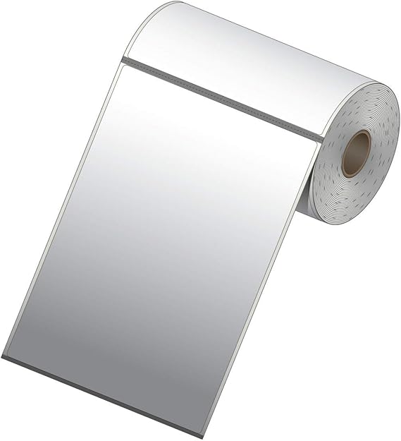 Amazon.com : 4 x 6 Direct Thermal Paper Labels - Black Mark Sensing ...