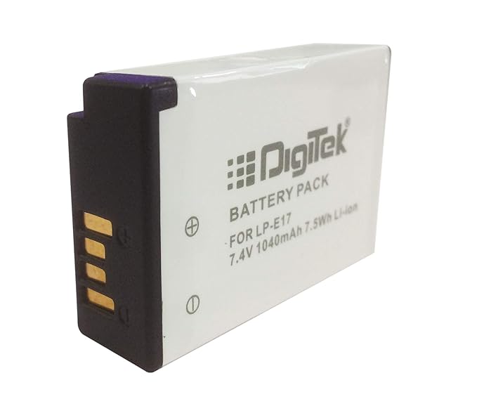 Buy DIGITEK 1040mAh Lithium-Ion Rechargeable Batteries Designed for ...