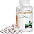 Amazon.com: Bronson Vitamin B12 1000 mcg (B12 Vitamin As Cyanocobalamin) Sustained Release ...