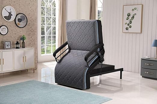 Amazon.com: EZ-Out Bed Adjustable Lift Assist Motorized Frame with ...