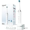 Amazon.com: Panasonic EW-DL58-W Doltz Standard Model 3 Modes Bluetooth Electric Toothbrush White ...