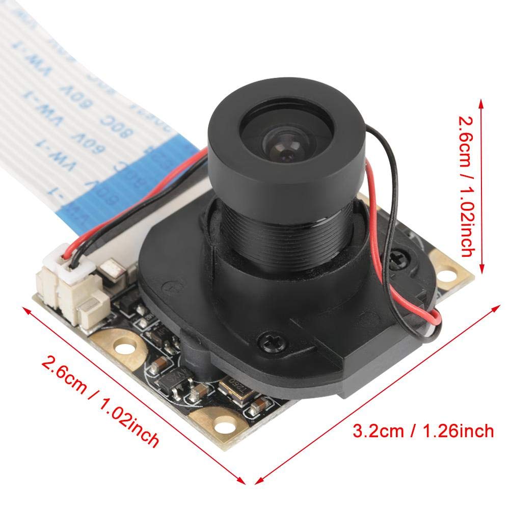 Raspberry Pi B 3/2 OV5647 Camera Module, 5MP Pixels Night Vision Automatically Switch IR CUT ...