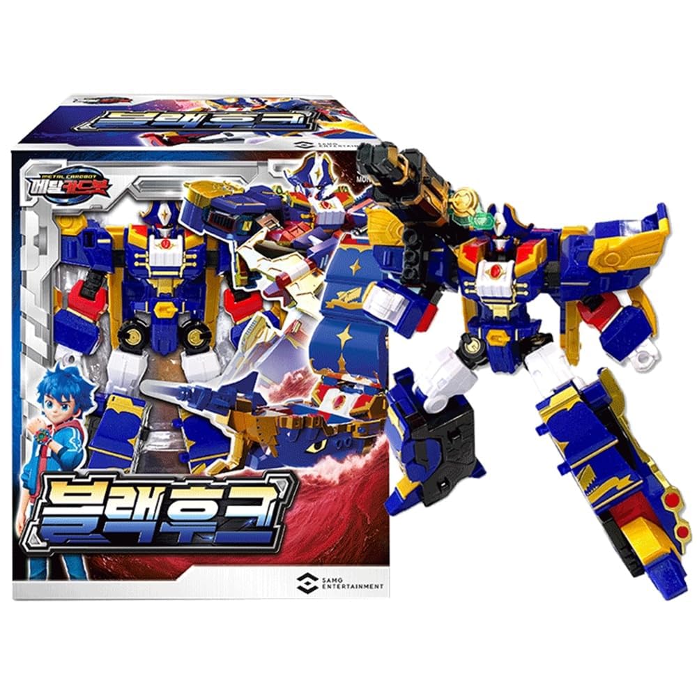 Mua Metal Card Bot Black Hook Transformation Robot Pirate Ship Korean ...