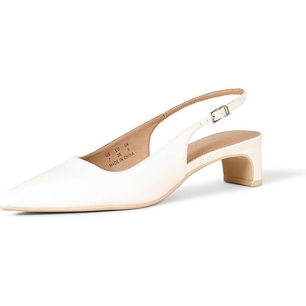 Amazon.com | Journee Slingback Bow Knot Slip On Mule Buckle Ankle