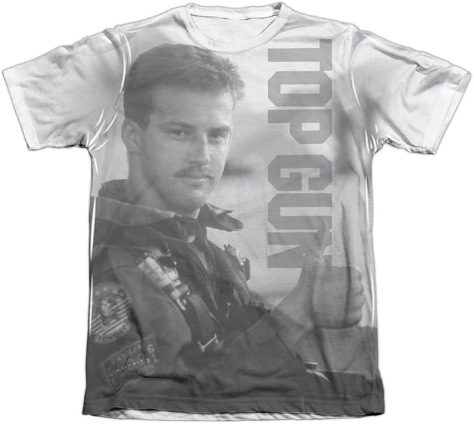 Amazon.com: Top Gun Thumbs Up Mens Sublimation Shirt White 3X: Clothing