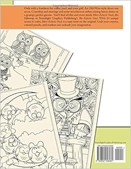 Amazon.com: More Eclectic Owls: An Adult Coloring Book (Eclectic ...
