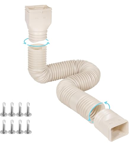 15 Inch Gutter Extension Amerimax 15-Inch White Downspout Extension ...
