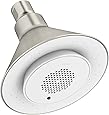 KOHLER K-9245-BN 2.5 gpm single-function wireless speaker Moxie Showerhead, Brushed Nickel ...