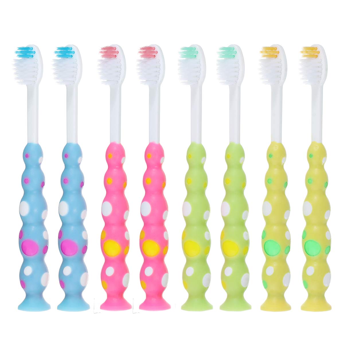 Amazon.com: Kids Toothbrush - 8 Pack, LIUMY Toddler & Little Children ...