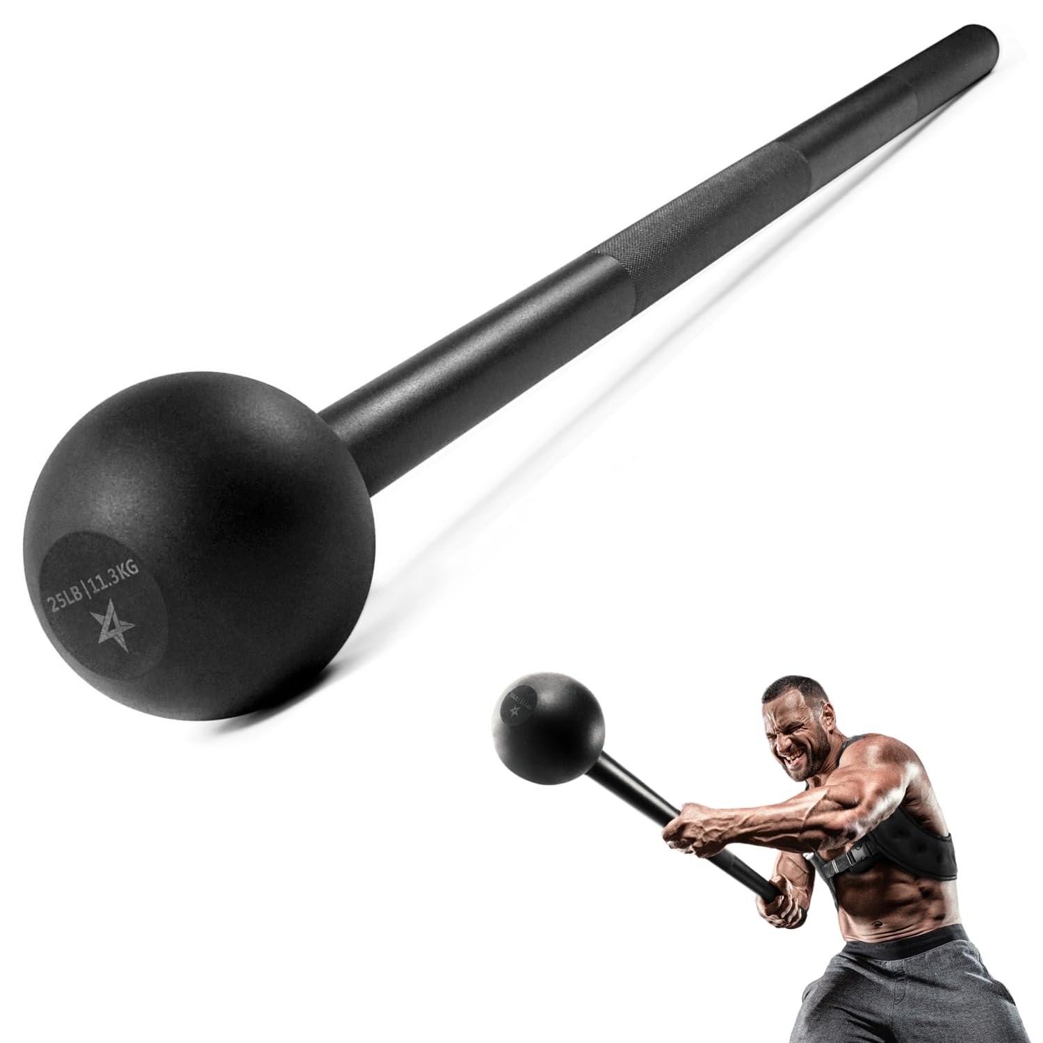 Mua Yes4All Steel Mace Bell for Strength Training - Support Full Body ...