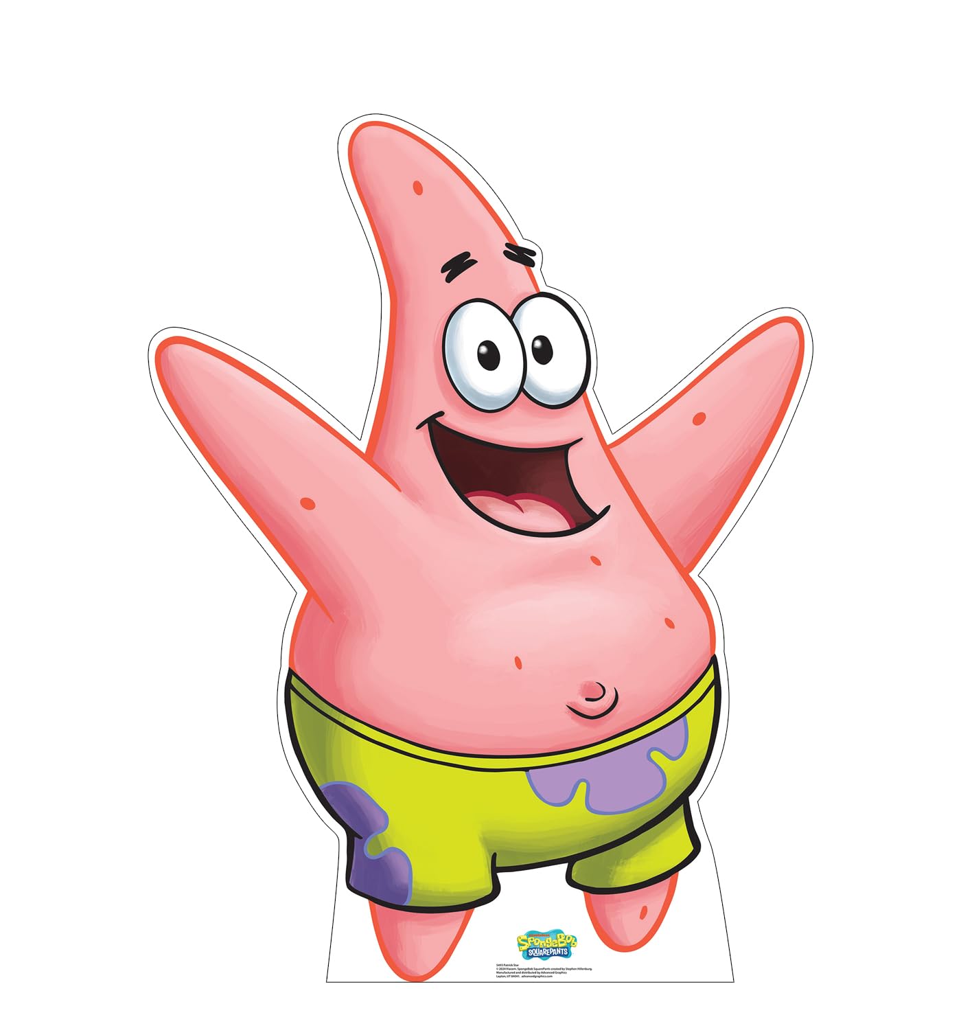 Cardboard People Patrick Star Life Size Cardboard Cutout Standup ...