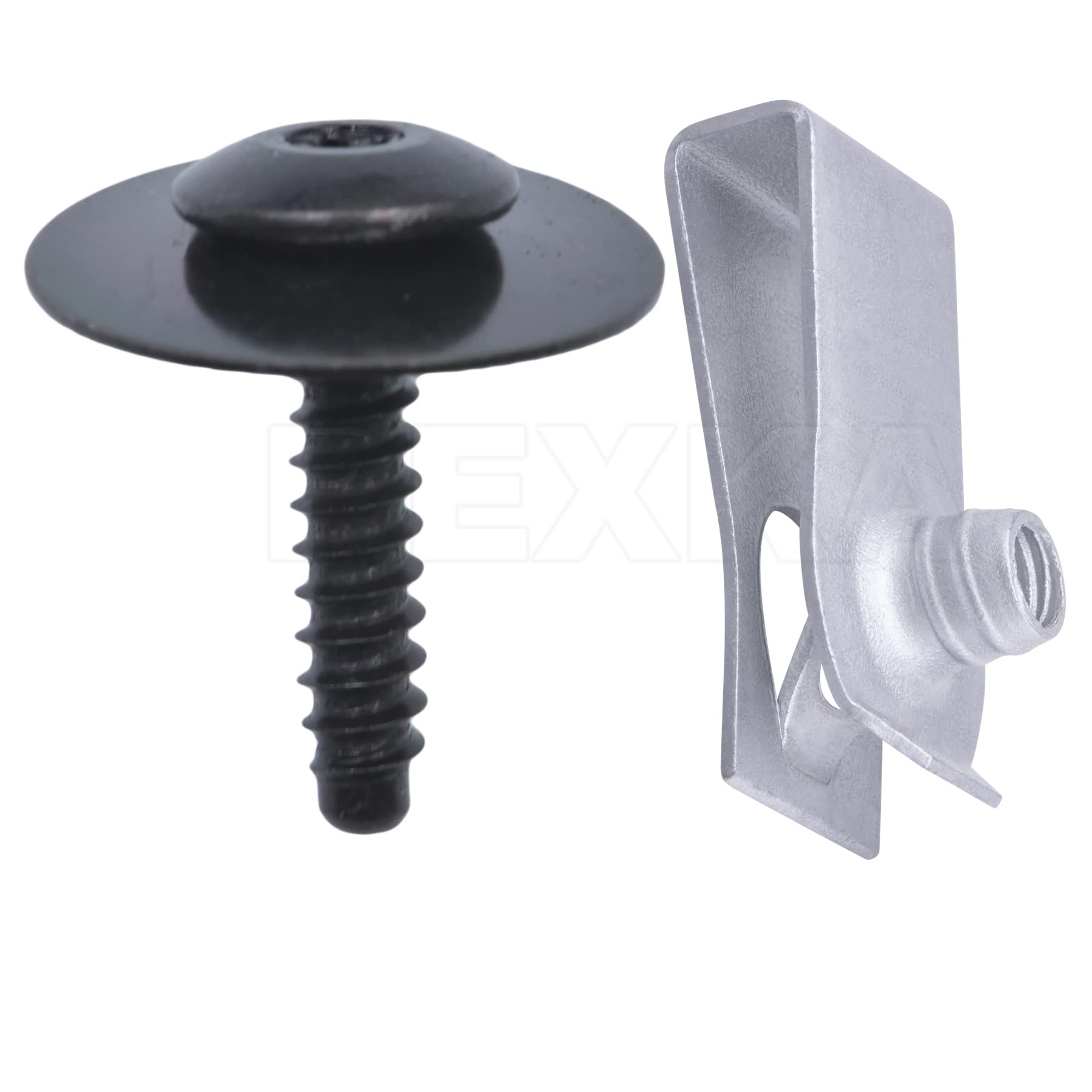 Mua Rexka 15 Sets Fender Liner Splash Shield Bolt Screw Nut Kit ...