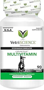 Amazon.com: VETRISCIENCE Title Canine Plus MultiVitamin for Dogs - Vet ...