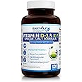 Amazon.com: Earth's Wisdom Vitamin D3 5000 IU with K2 (MK7) Formula ...