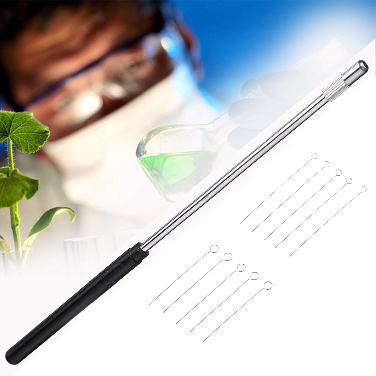 Braided Nichrome Wire 3 mm Edu-Labs Bacterial Inoculating Loop ...