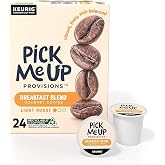 Amazon.com: Pick Me Up Provisions K-Cup Coffee Pods, Breakfast Blend ...