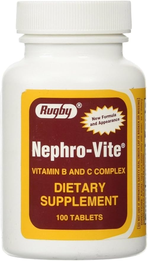 Amazon.com: Nephro-Vite Tablets, 100 Count Per Bottle (2 Pack): Health ...