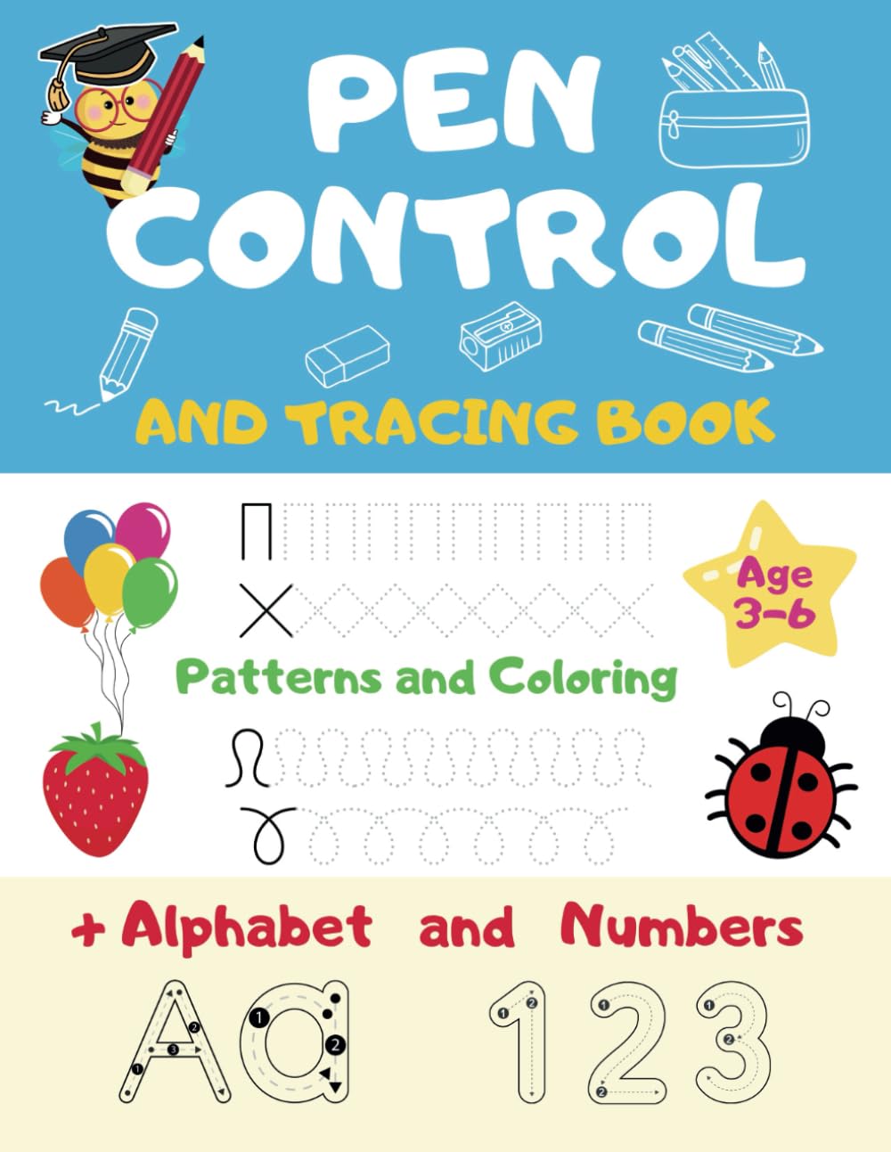 Mua Pen Control and Tracing Book: Pencil Control Tracing Workbook for ...
