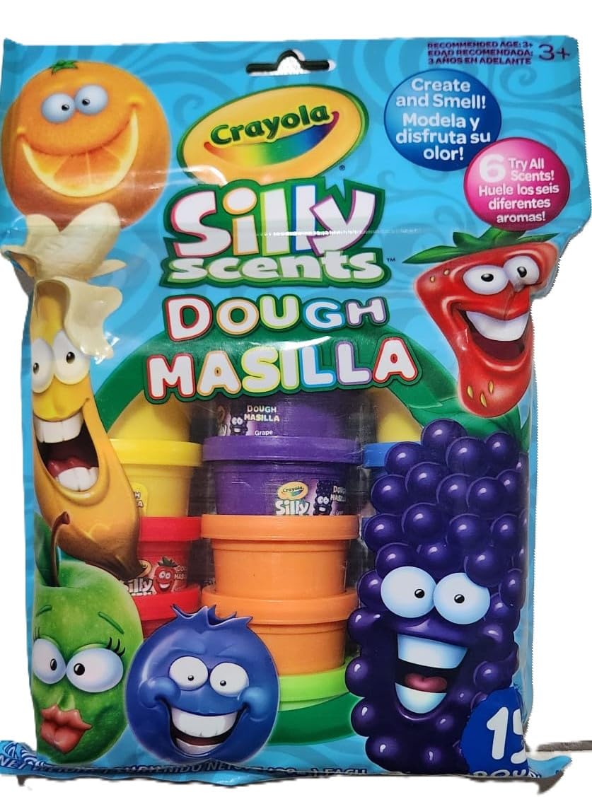 Mua Crayola Dough Silly Scents Party Pack | 60 Scented Dough Tubs Each ...
