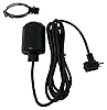 PumpSpy Sump Pump Tethered Universal Float Switch Replacement with Piggyback Plug for Sewage ...