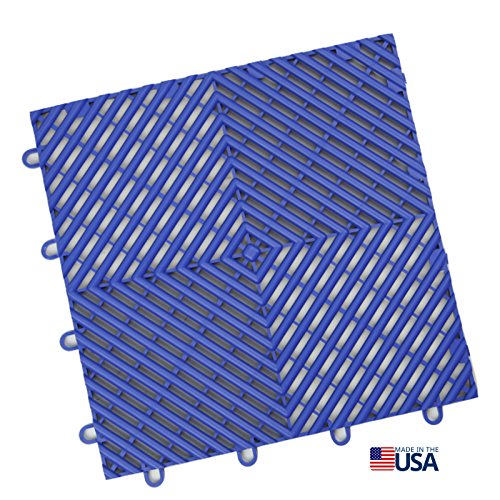 Buy IncStores Vented Grid-Loc Tiles 12inx12inx1/2in Interlocking Garage ...