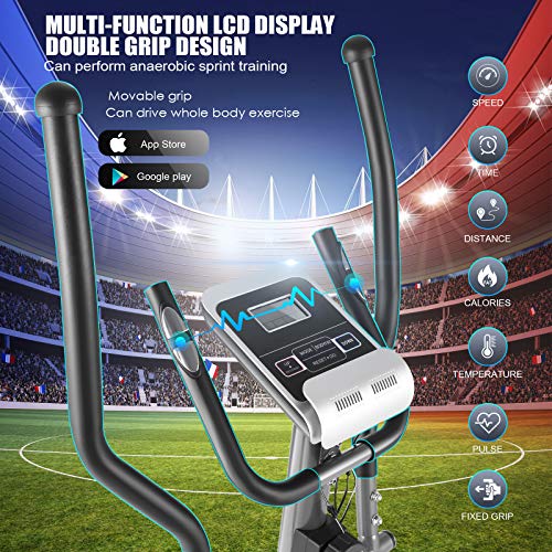 ANCHEER Elliptical Machine, Quiet & Smooth Magnetic Elliptical Cross ...