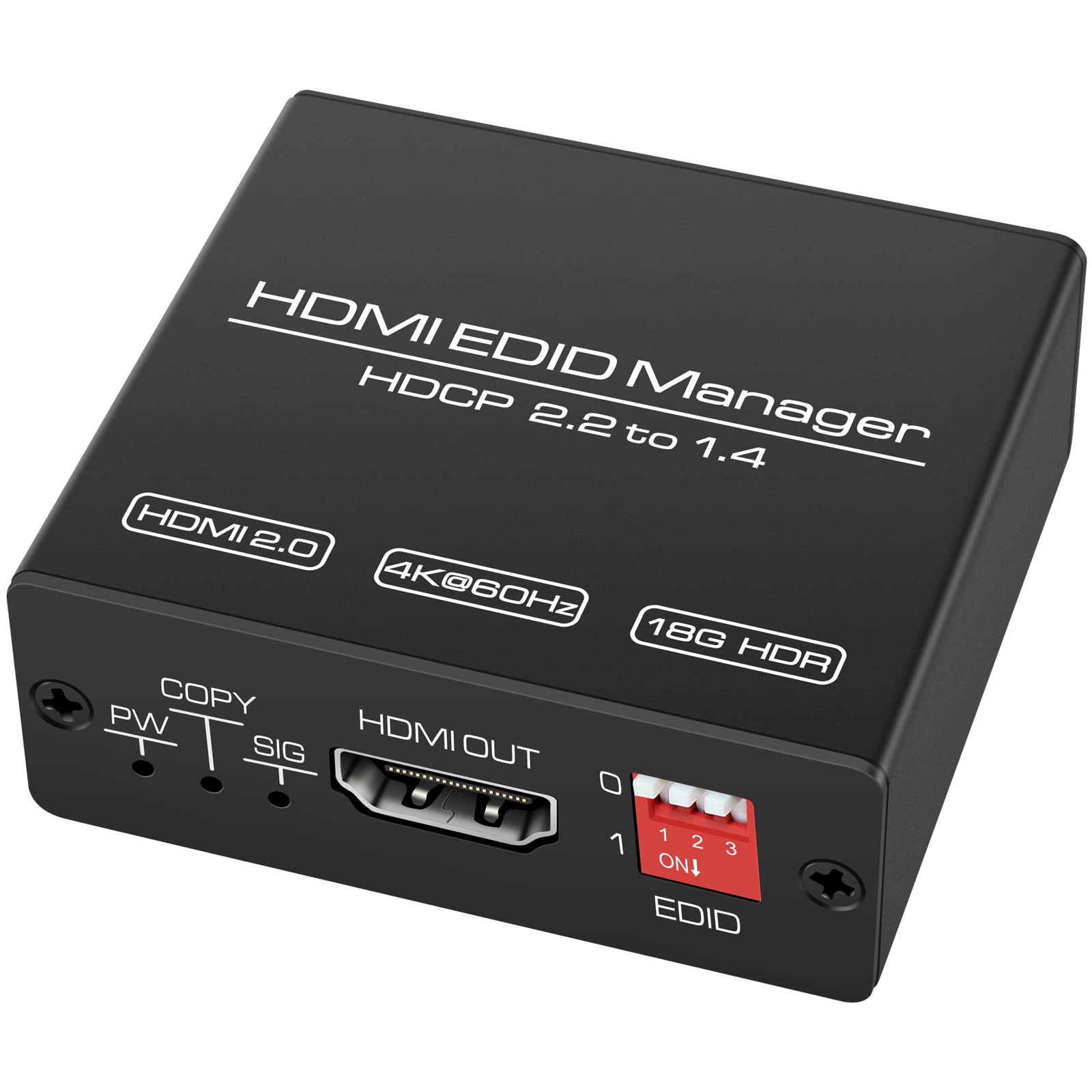 CMSTEDCD HDMI EDID Emulator Manager 4K Prophecy 8 Extended Display Identification Data Modes ...
