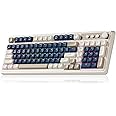 Amazon.com: AULA 99 Keys Gaming Keyboard, Tri-Mode Bluetooth/2.4GHz/USB-C Retro Creamy Color ...