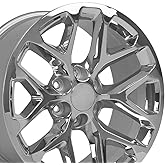 Amazon.com: OE Wheels CV26 20 Inch Rim Fits Silverado 1500 LTZ Style 6x139.7 20x9 Polished ...