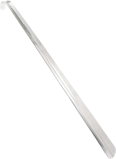 Extra Long Metal Shoe Horn - 23 inch Heavy Duty Stainless Steel ...