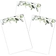 Amazon.com: 100 Pcs Greenery Cardstock Note Cards 4x6 Inch Blank ...