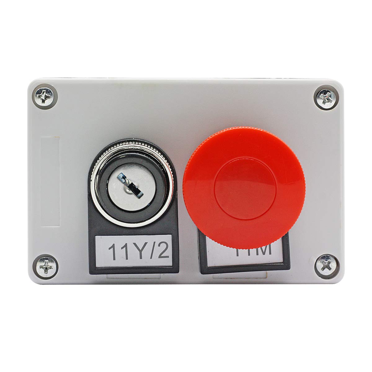 Nxtop Key Lock on/Off Switch Red Mushroom Push Button Station for sale ...