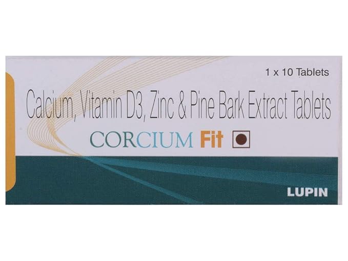 Buy Corcium Fit Tablets - 10 Count (Pack of 3) Online at Low Prices in ...