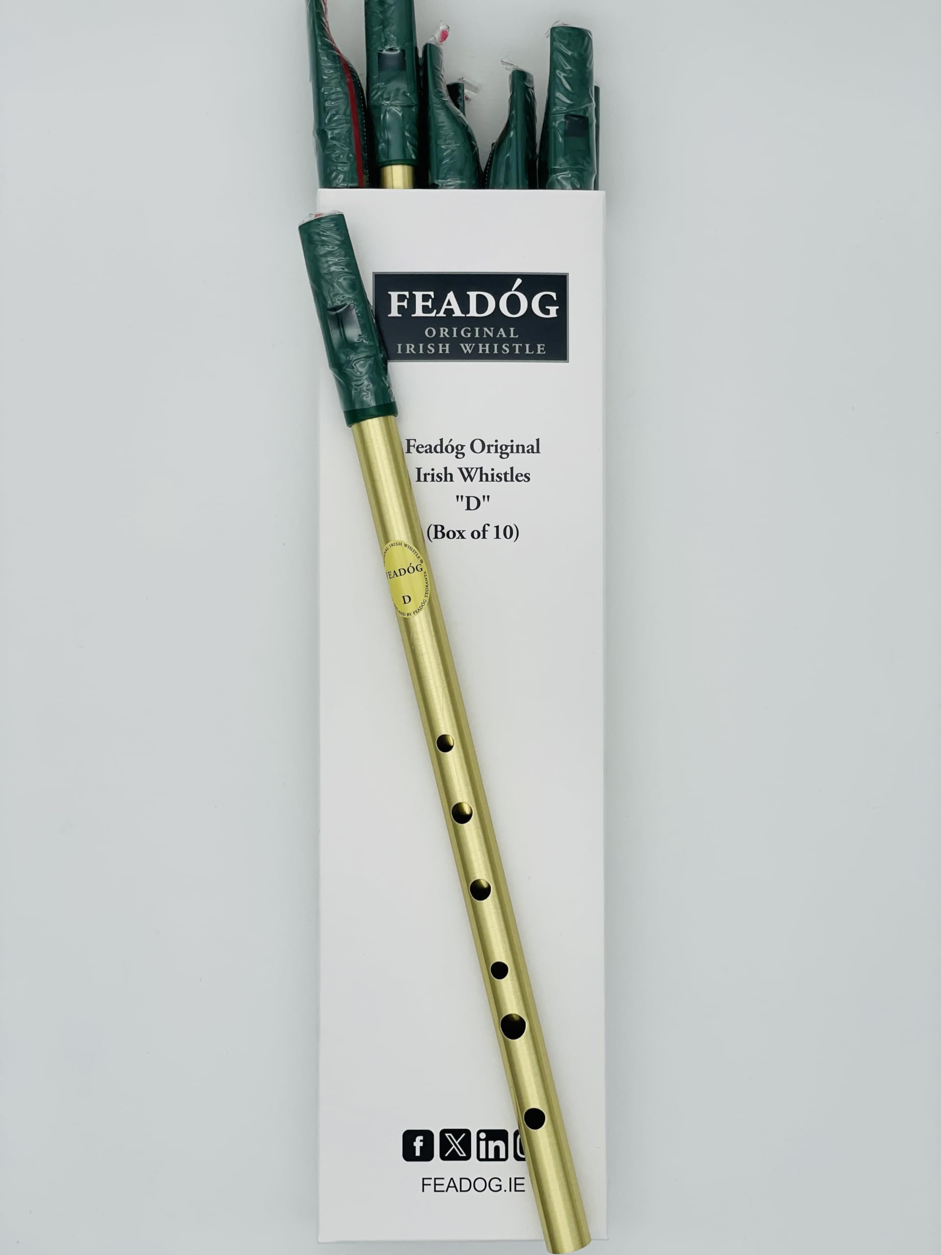 Mua Feadog Tin, Original Irish, brass, bulk whistles for school or ...