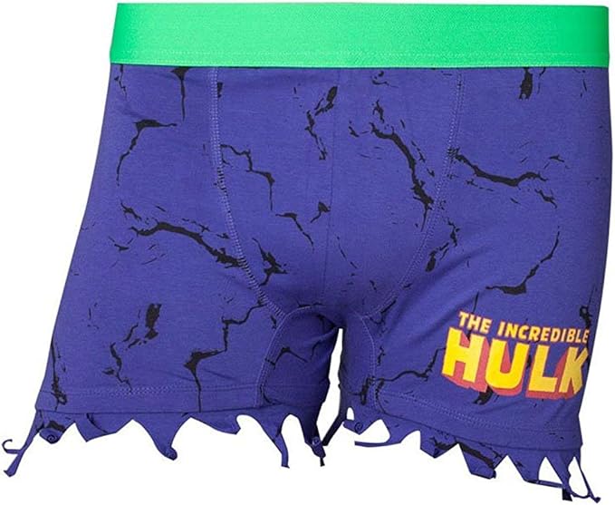 Marvel Herren Comics Incredible Hulk Men's Novelty Ripped Boxer Shorts ...
