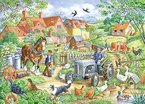 Big 250 Piece Jigsaw Puzzle - Keeping Busy: Amazon.co.uk: Toys & Games